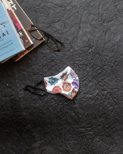 Three Layer Designer Face Mask – PRINTVALLY